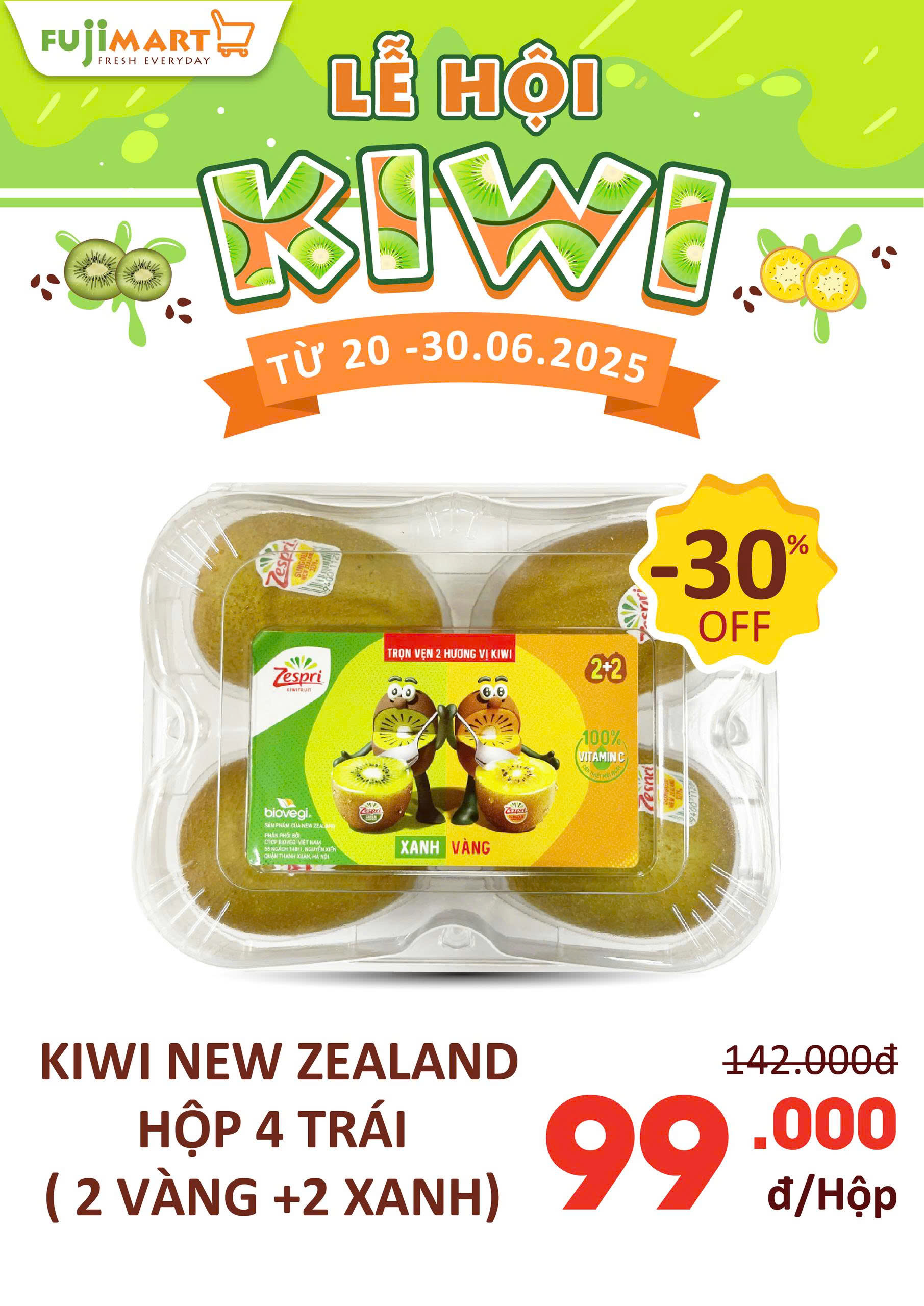 Lễ hội kiwi 2025 - FujiMart