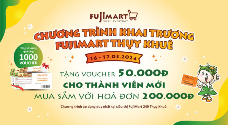 Địa chỉ các chi nhánh - FujiMart