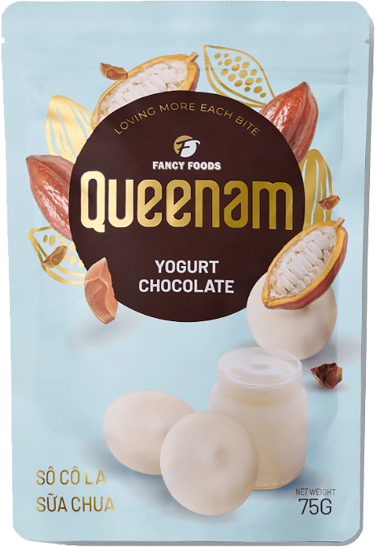 Socola sữa chua Queenam 75g - FujiMart